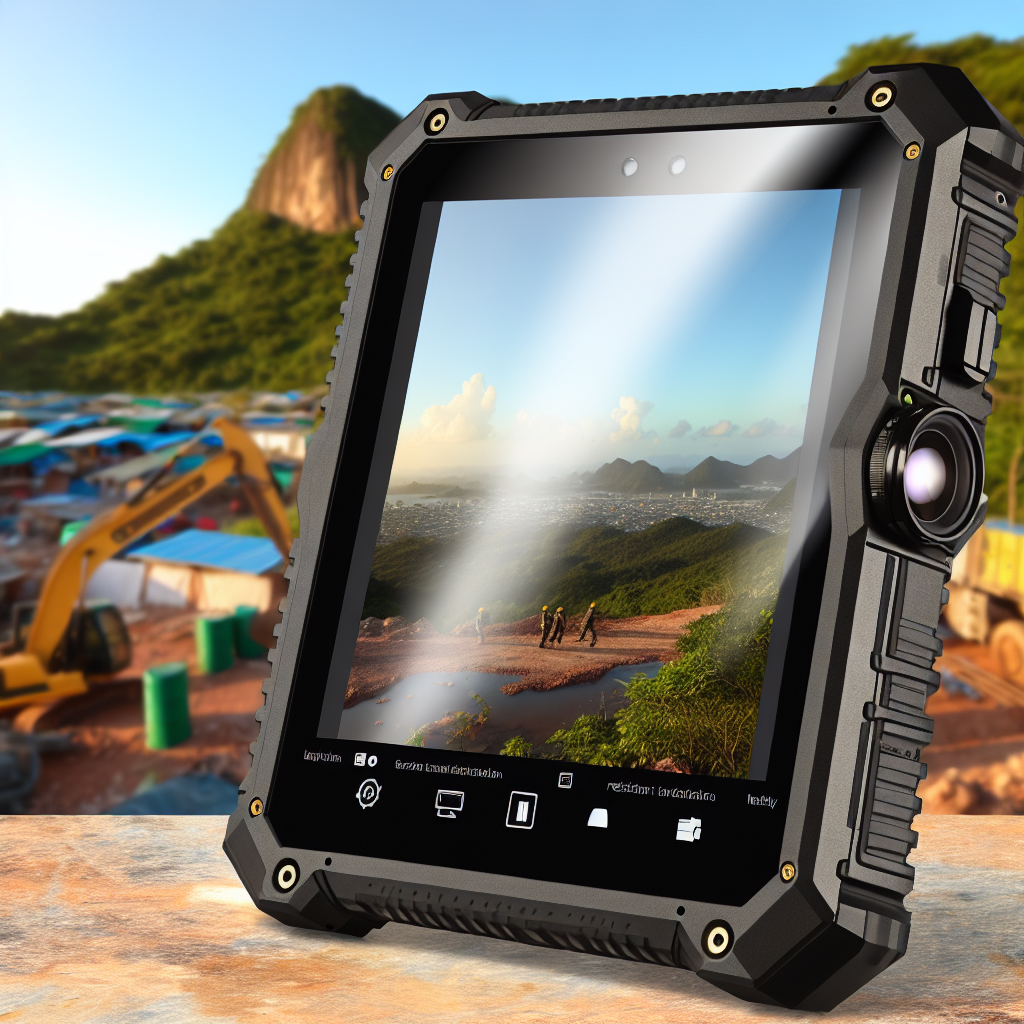 Tank Pad 5G Rugged Tablet With Projector Built for Durability – MC ...