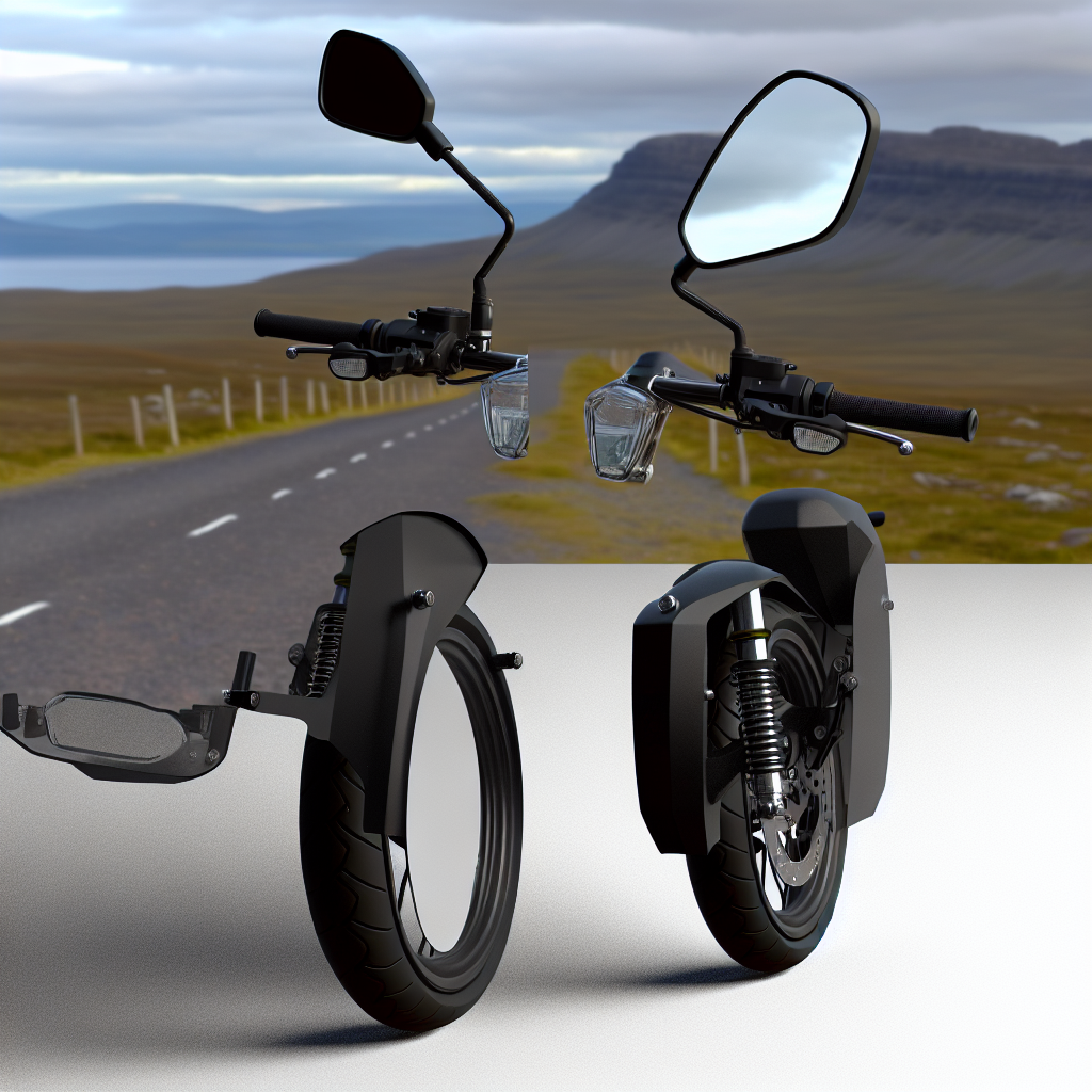 Upgrade Your Ride with Stylish Bar End Motorcycle Mirrors – MC Motoparts