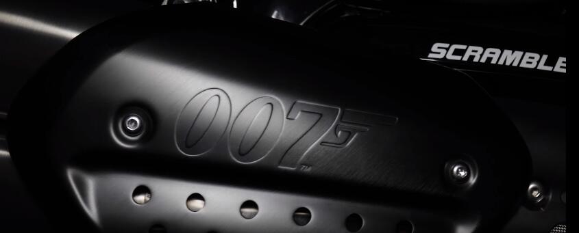 All Black James Bond Triumph Scrambler 1200 Bond Edition Release – MC ...