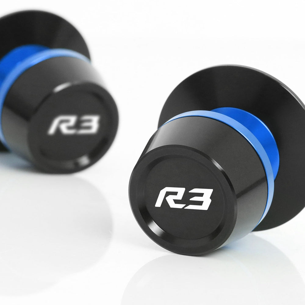 YZF R3 Engraved S-Fight Swingarm Spools | MC Motoparts